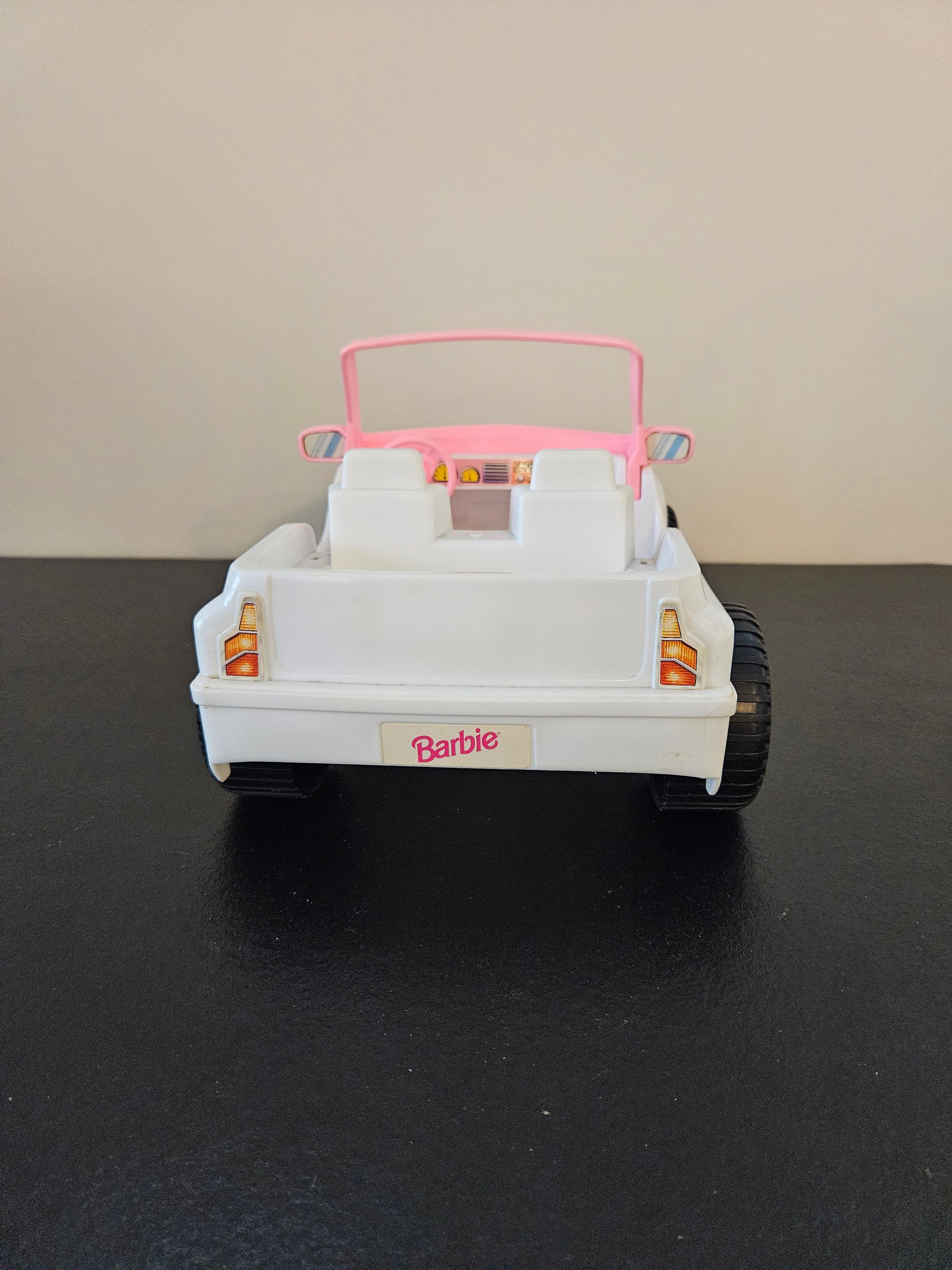 1994 Barbie White & Pink Jeep Buggy With Gold Rims Mattel Toys - Etsy