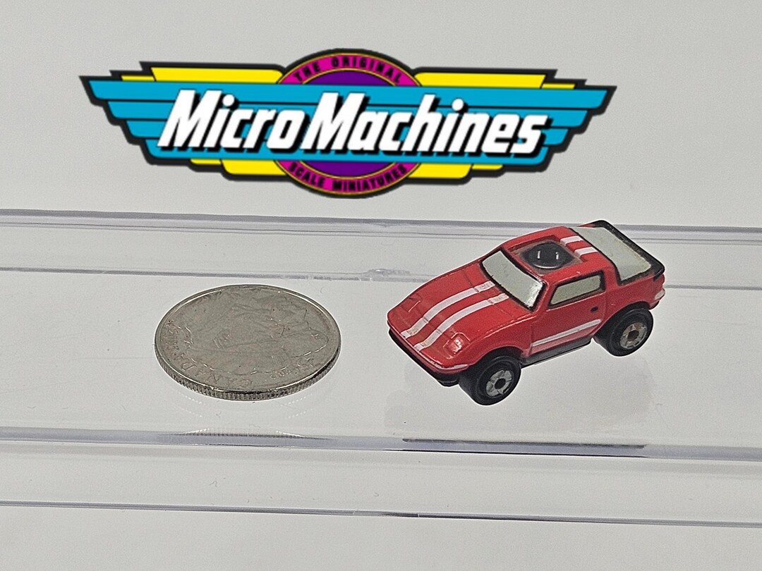 Vintage Galoob Micro Machines Private Eyes Red Datsun 300zx - Etsy