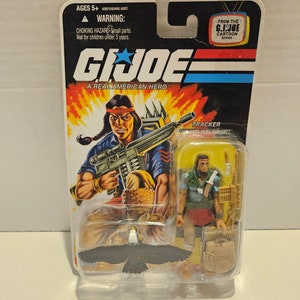 New Vintage GI Joe Cartoon Series Tracker Spirit Iron Knife Action ...