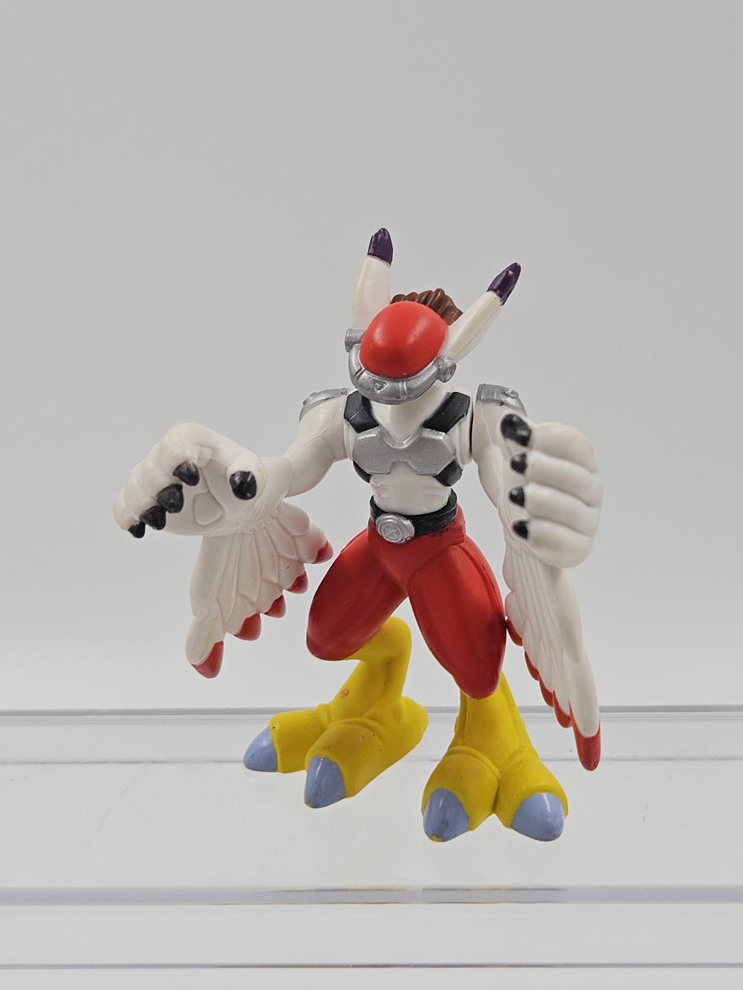 Bandai Digimon Silphymon Figure 3” Action Feature 2000 - MISSING TAIL ...