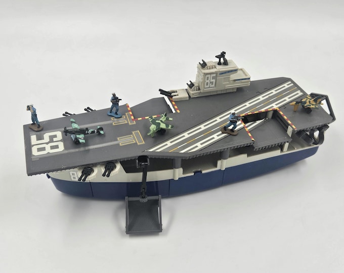 Micro Machines Aircraft Carrier Galoob Military Ship Boat 85 Sea ...