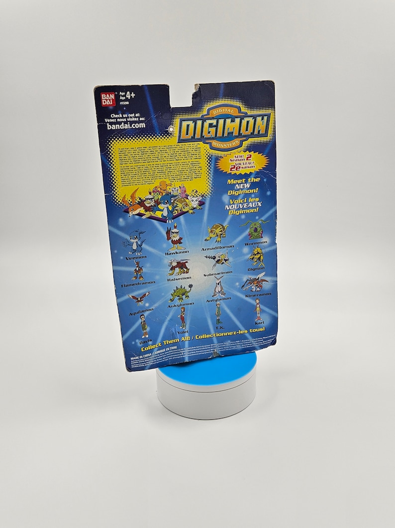 Digimon Season 2 Set of 6 Mini Collectibles 1999 Bandai. Pack XX ...