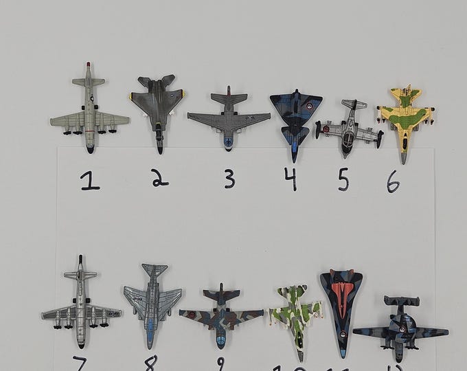 Updated Micro Machines Military Aircraft and Planes *choose Your Own ...