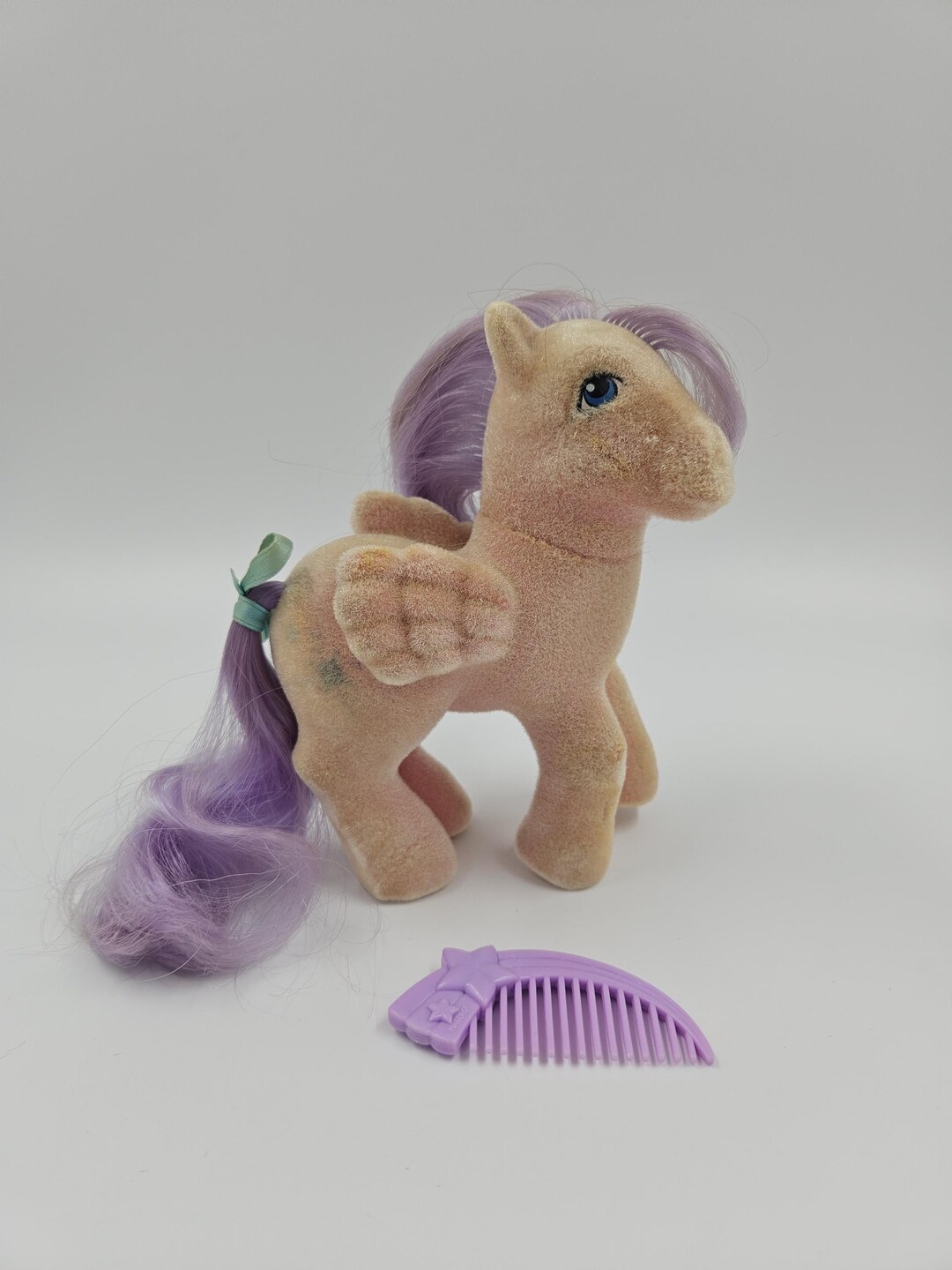 Hasbro My Little Pony G1 MLP so Soft North Star 1985 Fuzzy Unicorn Doll ...
