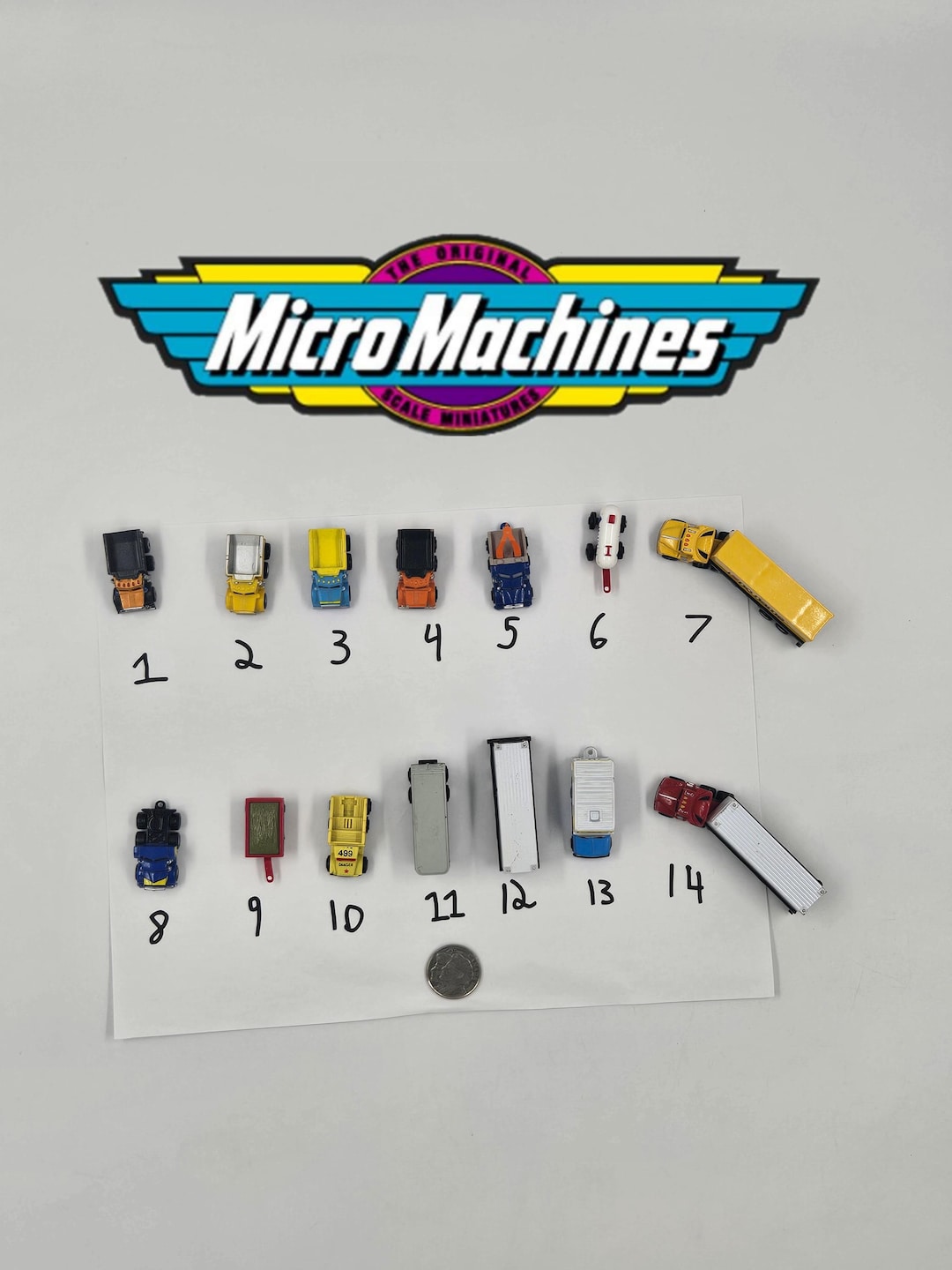 Micro Machines Semi Trucks and Trailers *choose Your Own Drop-down List ...