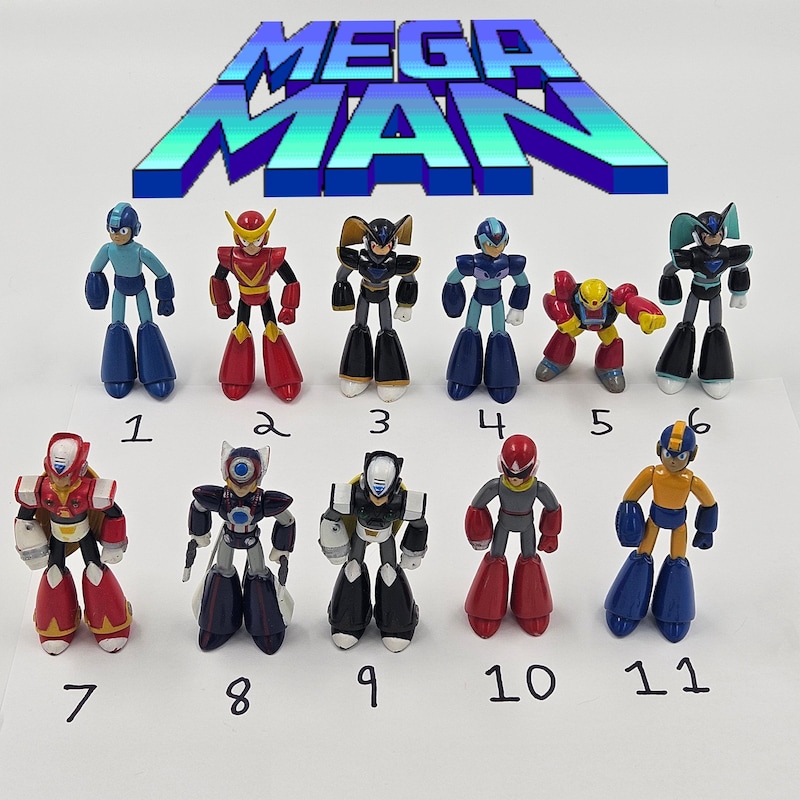 Vintage Mega Man Megaman - Etsy UK