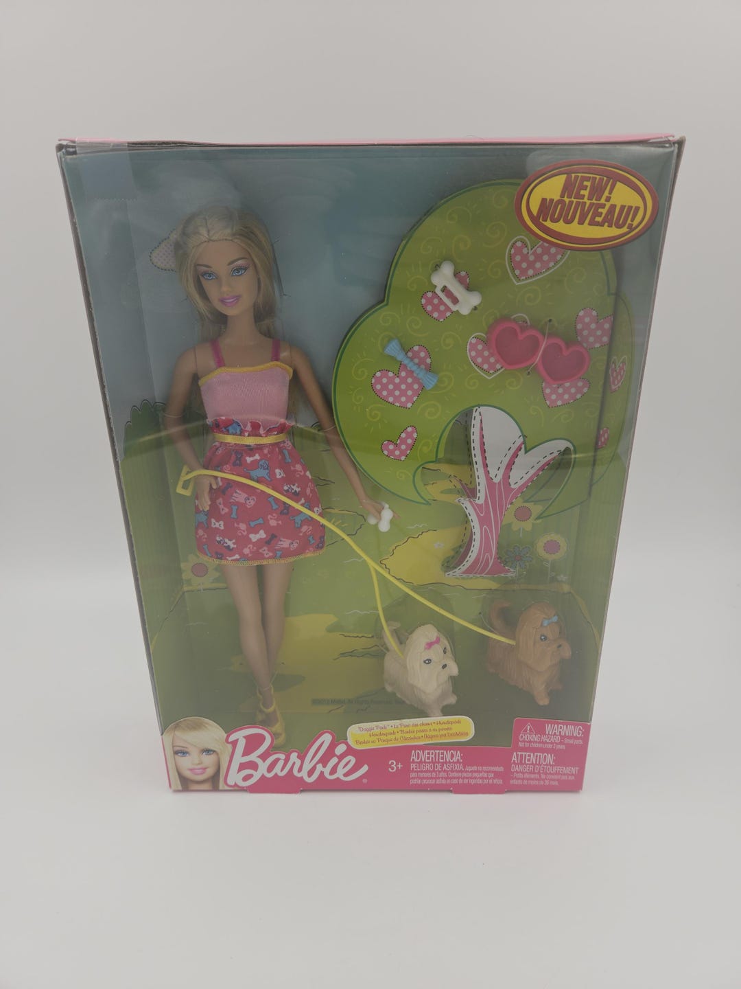 Barbie Doggie Park AA Doll & Dogs Mattel BBX95 - Etsy