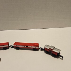 Micro Machines Trains TGV Bullet 4 Cart Train Vintage Galoob - Etsy