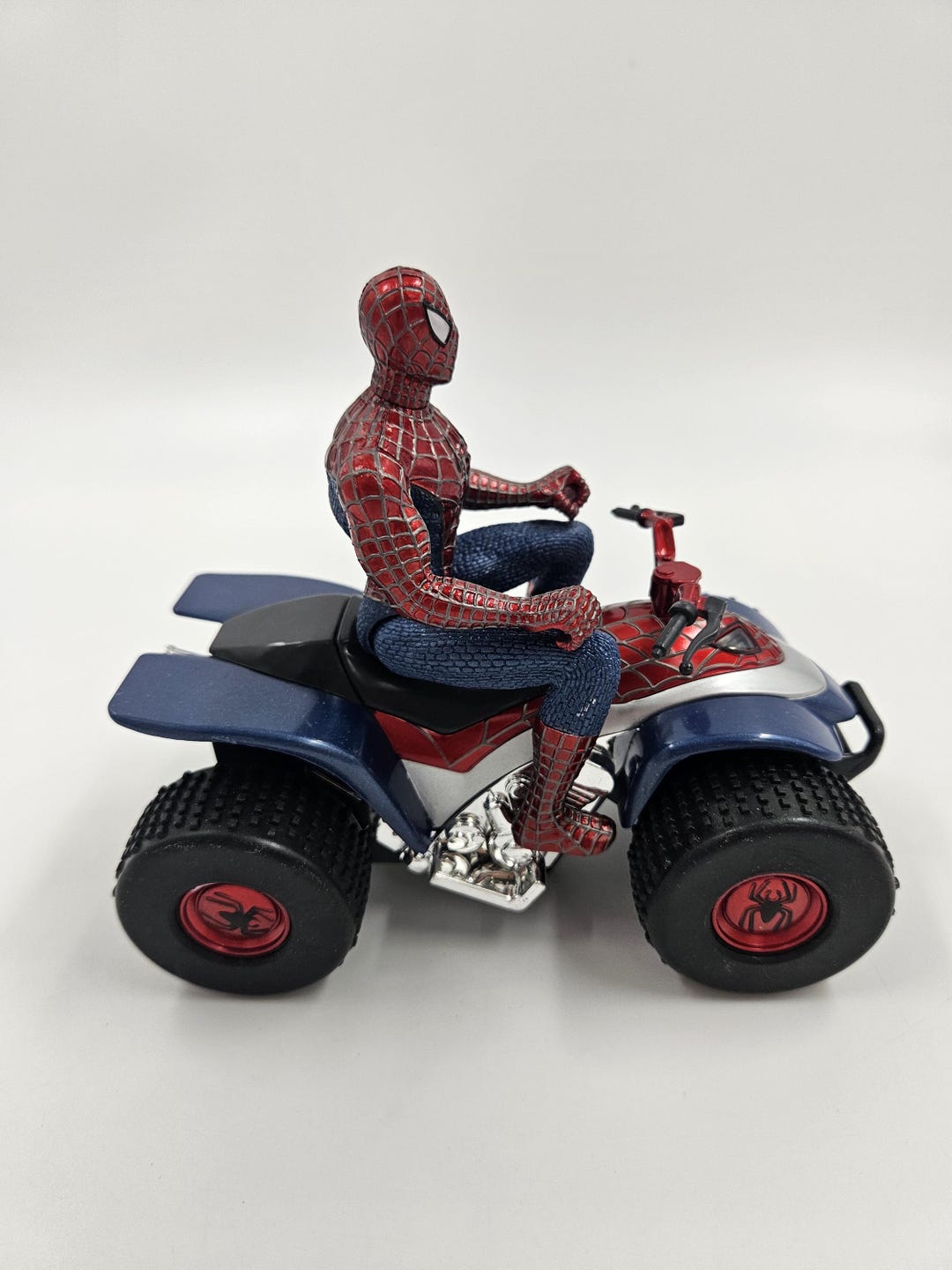 Spiderman Movie Action Figure 2001 Bump N Go on ATV - Etsy