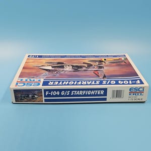 ESCI/ERTL, F-104 G/S, Starfighter, Airplane, Model Scale 1/72 - Etsy