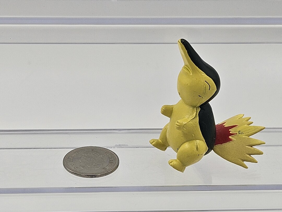 Pokemon Cyndaquil TOMY Figure Vintage PVC Pocket Monster Nintendo ...