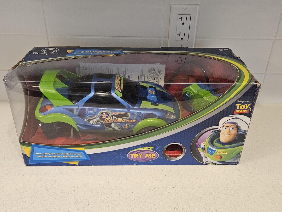 Vintage Toy Story 1 Buzz Lightyear Amphibious Remote Control Car New - Etsy
