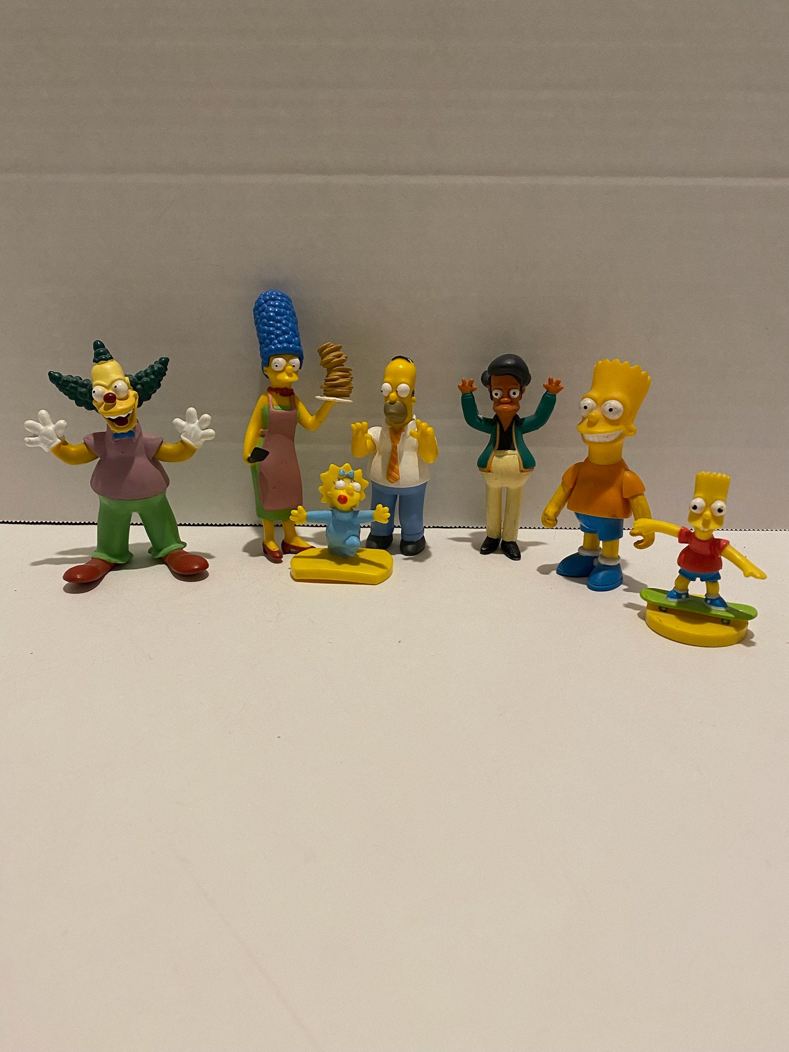 Simpsons Miniature Figures From the 90's Bart Marge Krusty - Etsy