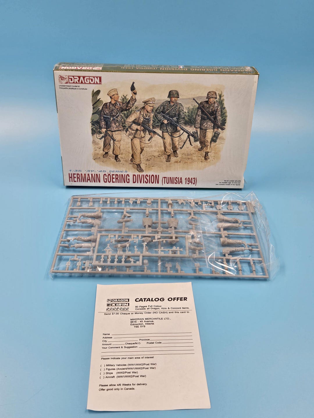 Dragon 1/35 6036 WWII German Hermann Goering Division (tunisia 1943) (4 ...