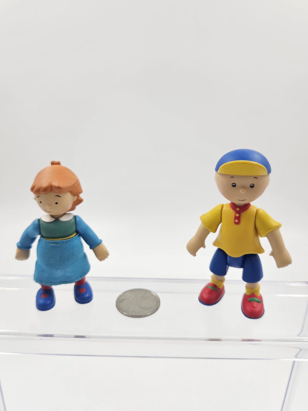 Caillou and Rosie 3.25" Tall 2002 Cinar Irwin Plastic Figure Vintage ...