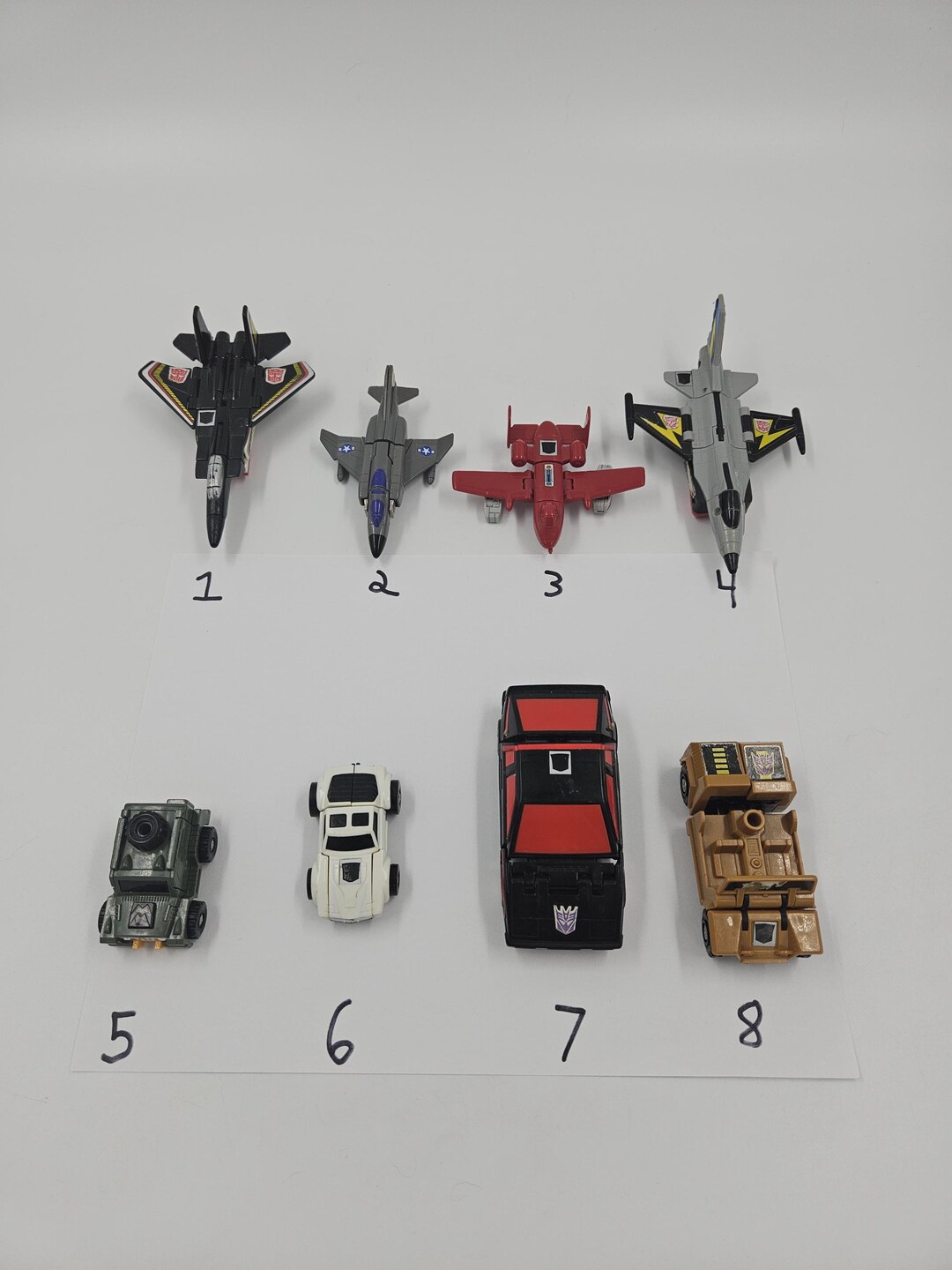 1980's G1 Transformers *choose Your Own Drop-down List* Vintage Takara ...