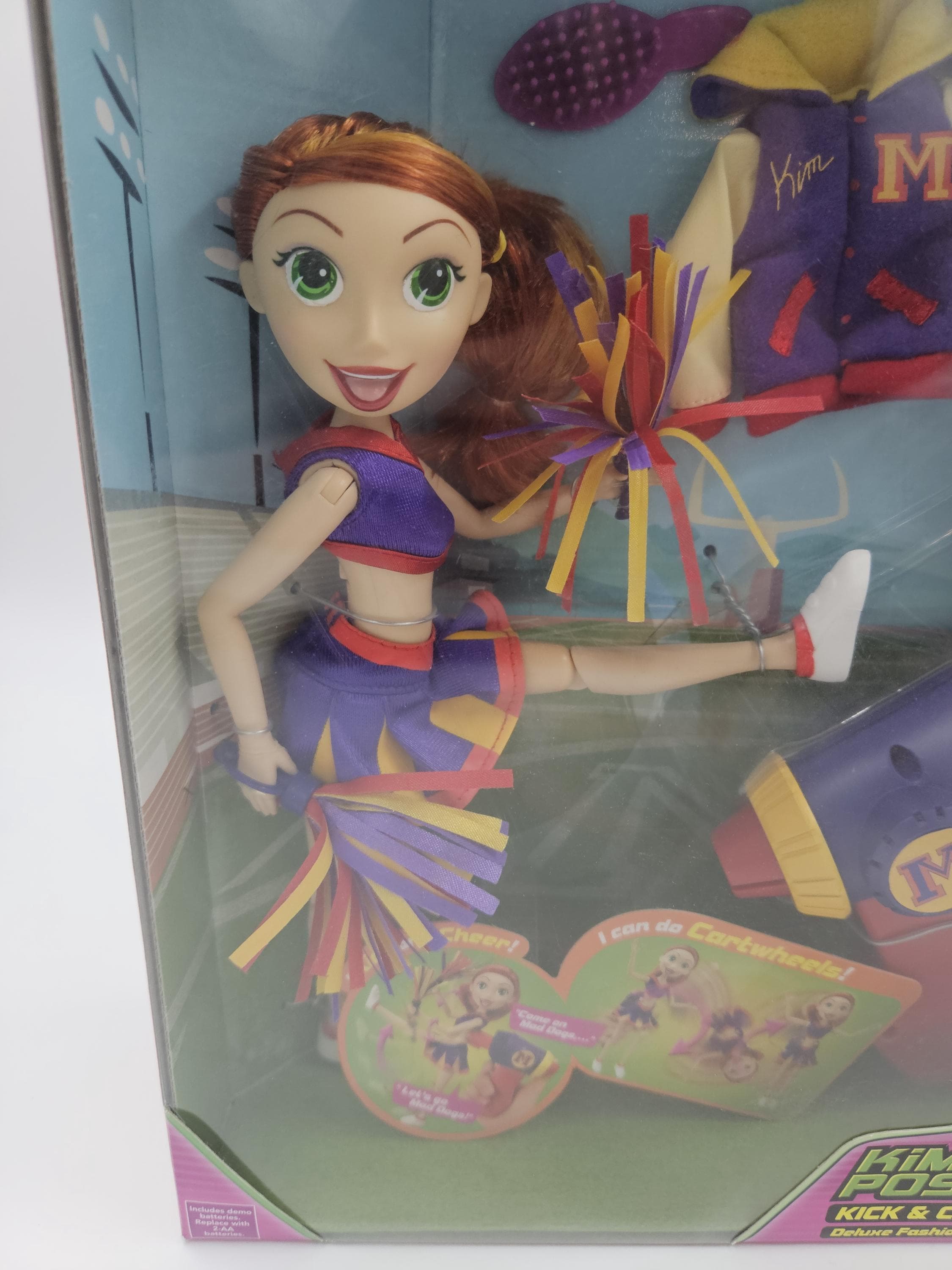 Disney Kim Possible Kick & Cheer Deluxe Doll 10" NEW IN BOX - Etsy