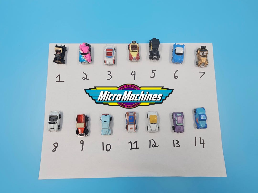 Micro Machines Buggies Vintage Cars choose Your Own Drop-down List ...