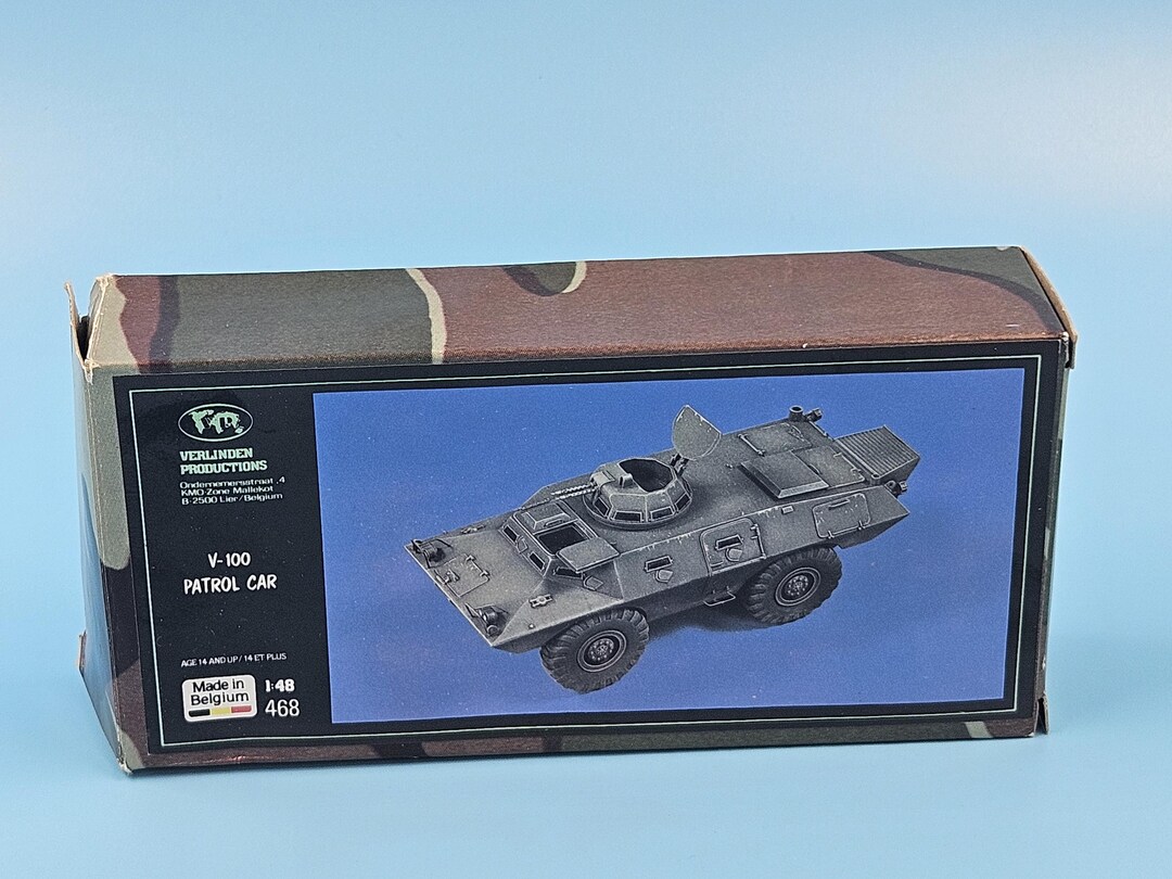 Verlinden 1/48 V-100 Commando (XM-706) Armored Patrol Car W/stowage Vietnam 2241 - Etsy