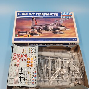 ESCI/ERTL, F-104 G/S, Starfighter, Airplane, Model Scale 1/72 - Etsy