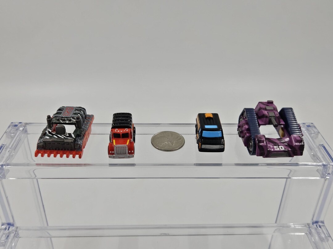 Micro Machines 1989 Highway Warriors Terror Tank & Rammin' Rig No. 6430 ...