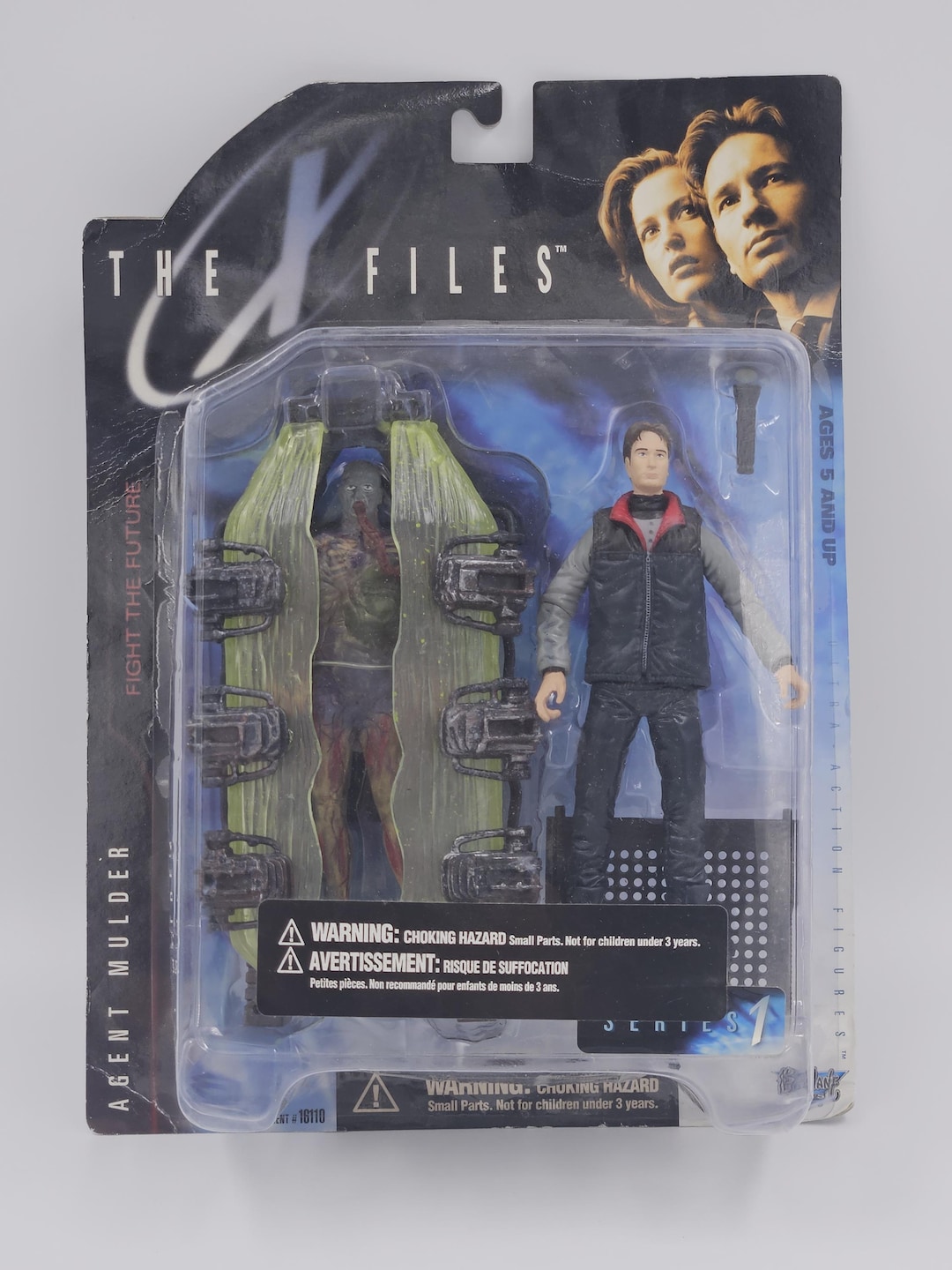 Mcfarlane Toys Agent Fox Mulder Arctic Gear Alien Action Figure the X ...