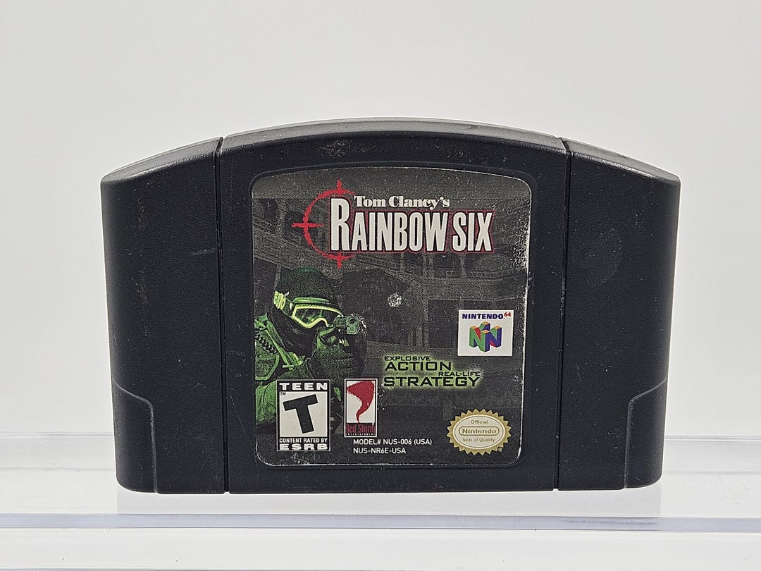 Tom Clancy's Rainbow Six Nintendo 64 N64 Cartridge Only Tested Working ...