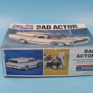 Vintage MONOGRAM Bad Actor 1960 CHEVY Sedan Delivery Model Kit 2267 1/ ...