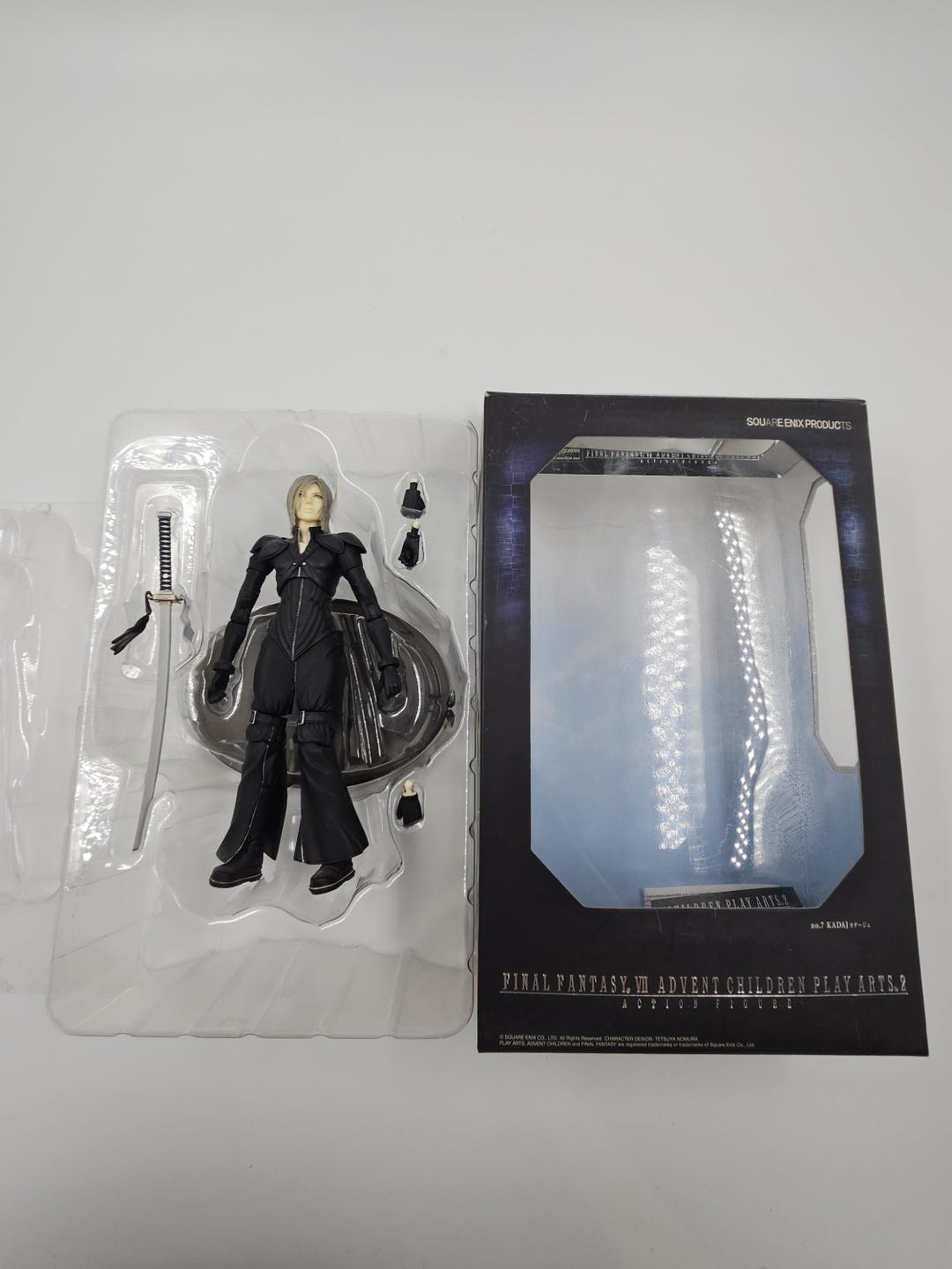 Final Fantasy VII Advent Children - Kadaj Figure No.7 (play Arts 2 ...