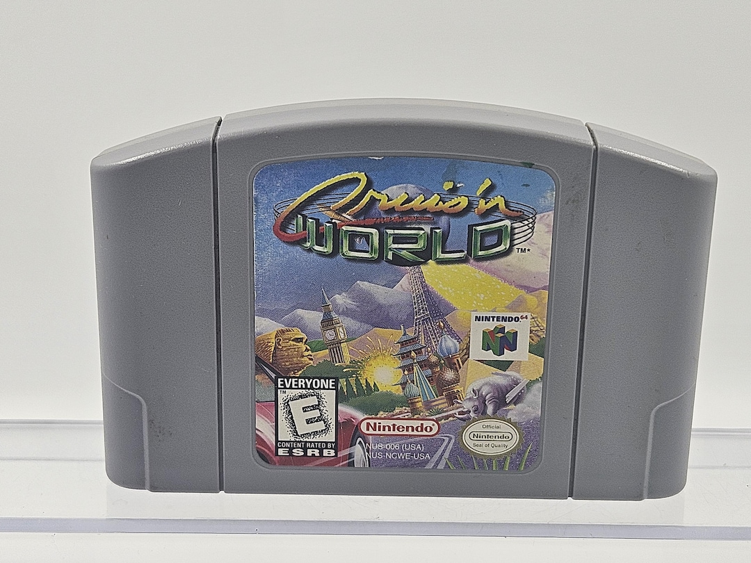 Cruis'n *cruisin World (nintendo 64 N64) CLEANED & TESTED - Etsy