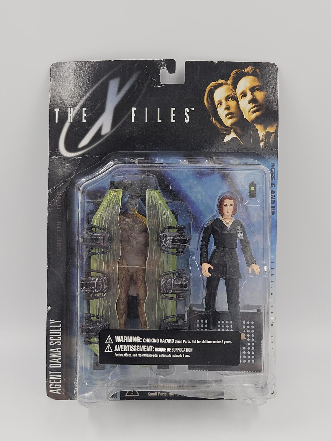 Mcfarlane Toys the X-files Agent Dana Scully Sealed Vintage Alien - Etsy