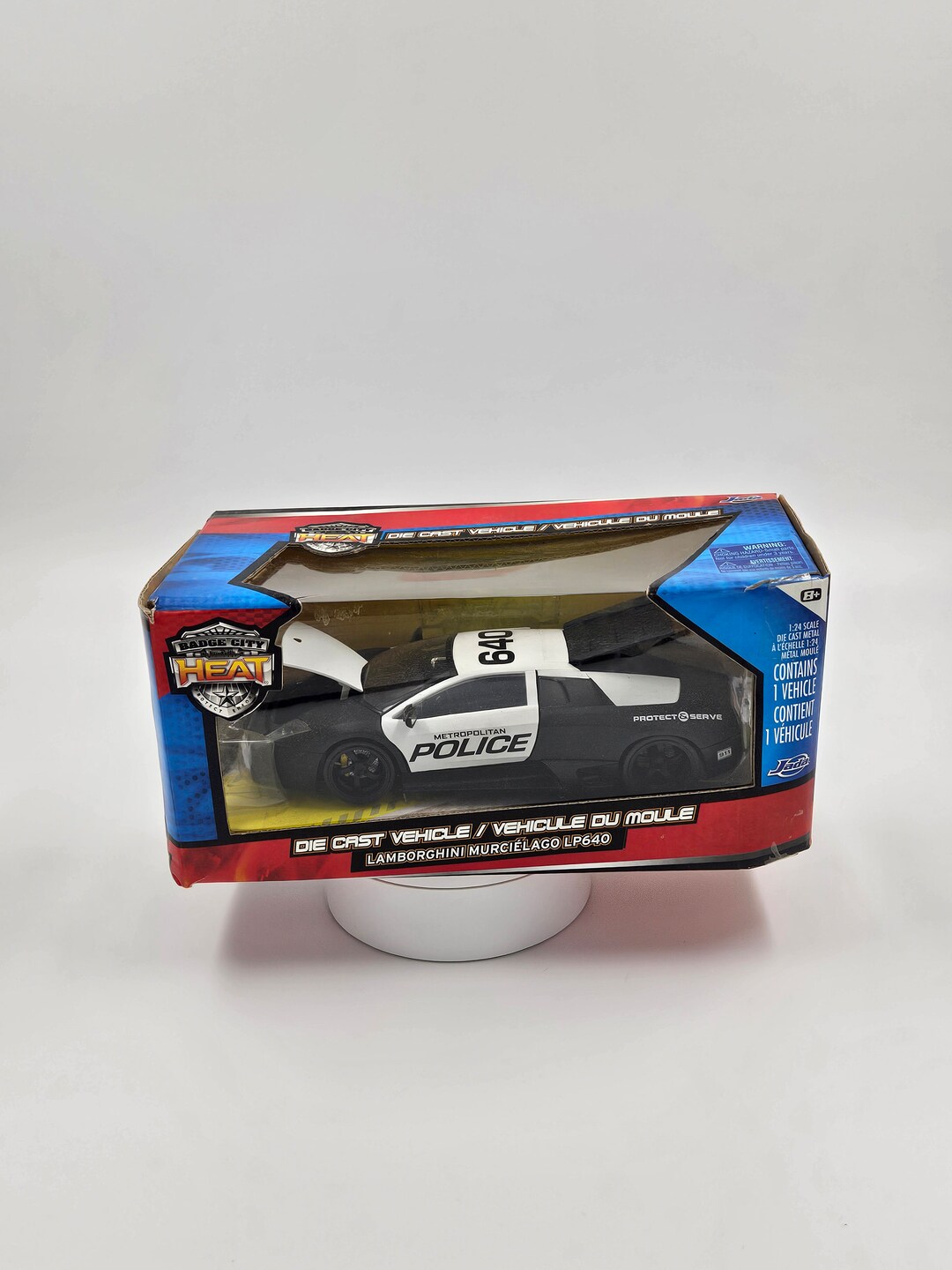 Jada Badge City Heat 1/24 Scale Metropolitan Police Lamborghini ...