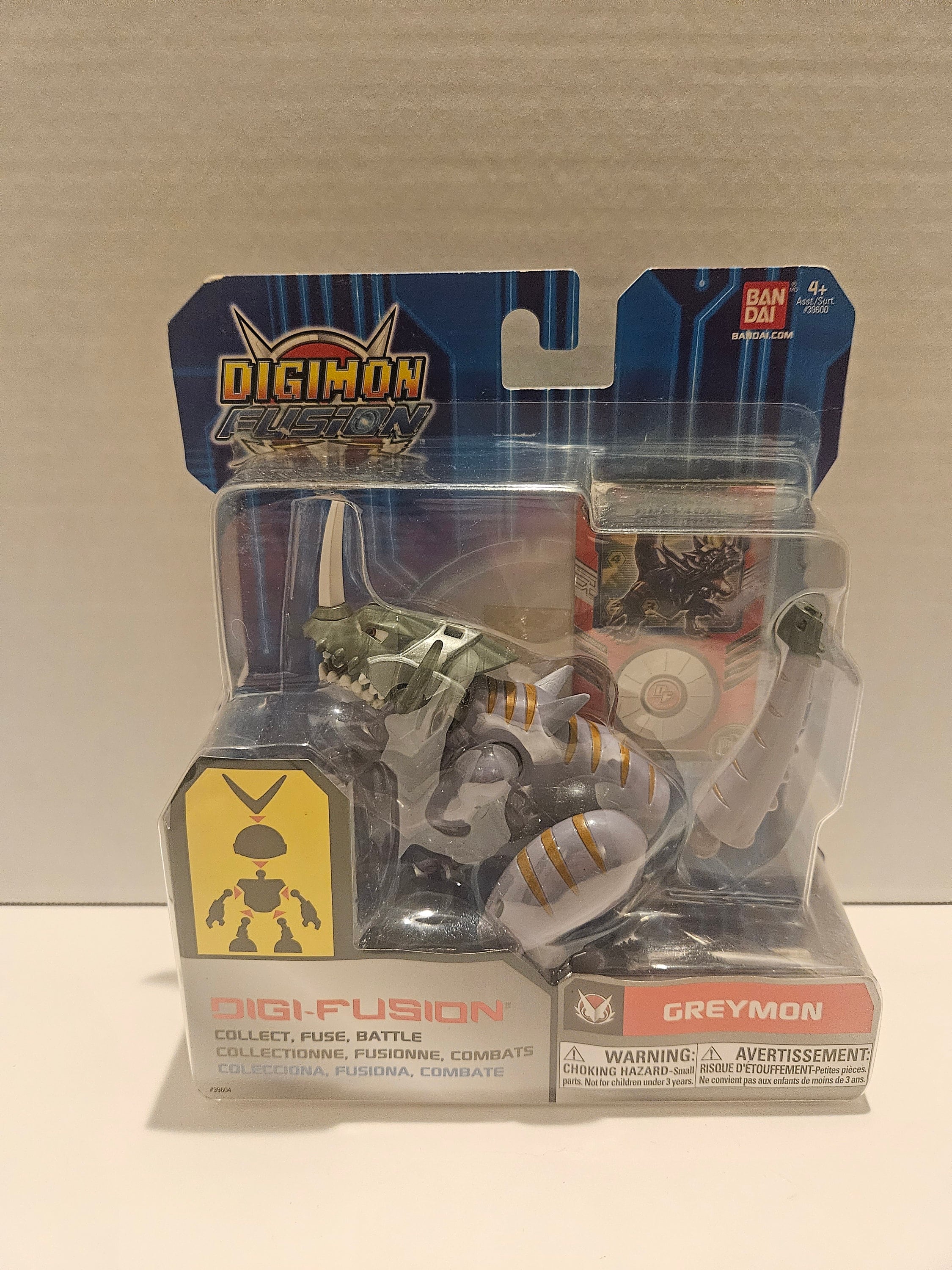 Digimon Fusion Digi-fusion GREYMON Fuse Battle Bandai Toy - Etsy