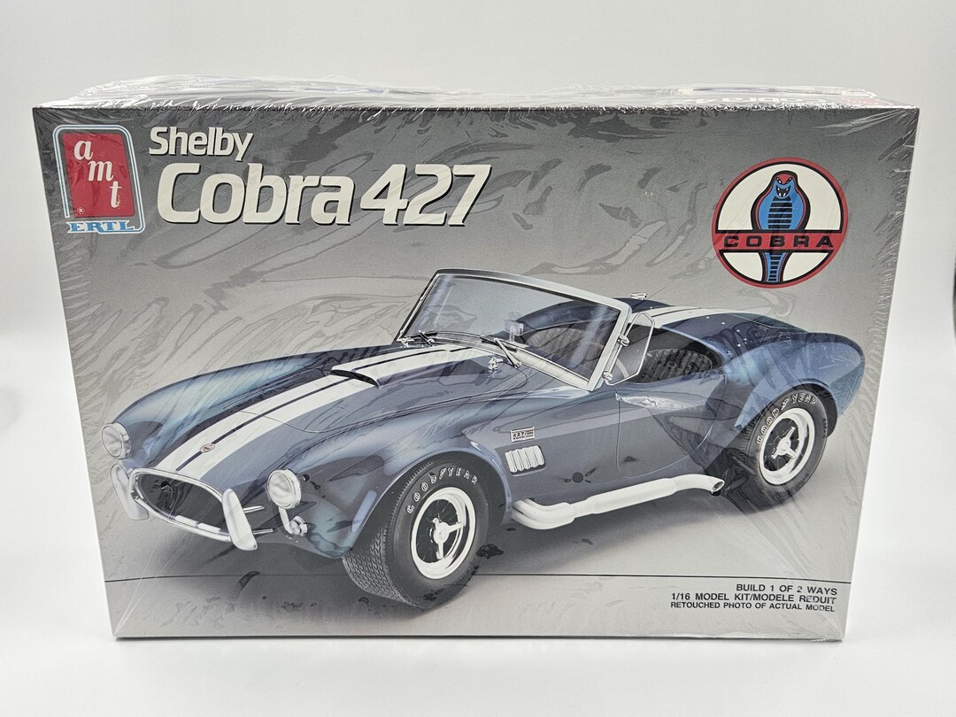 AMT Ertl Shelby Cobra 427 Model Kit 1/16 Ford American Muscle Car 6422 ...