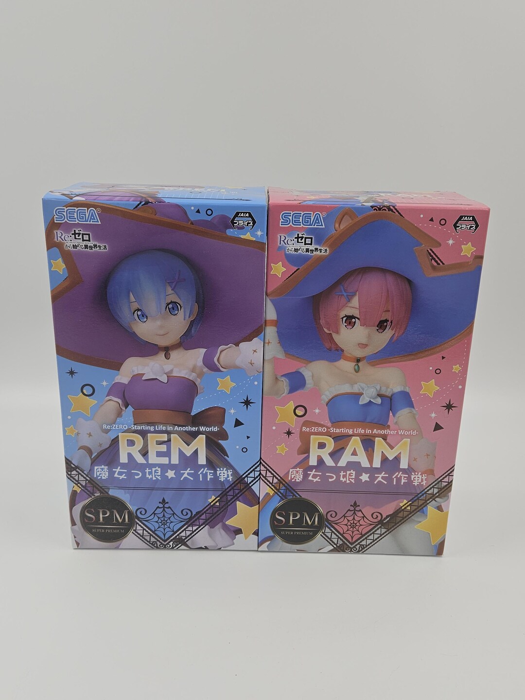 Re Zero Figure REM RAM Witch Ver. 2set SEGA - Etsy