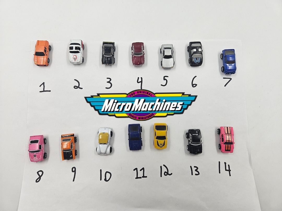 Micro Machines Muscle Cars and Trucks *choose Your Own Dropdown List ...