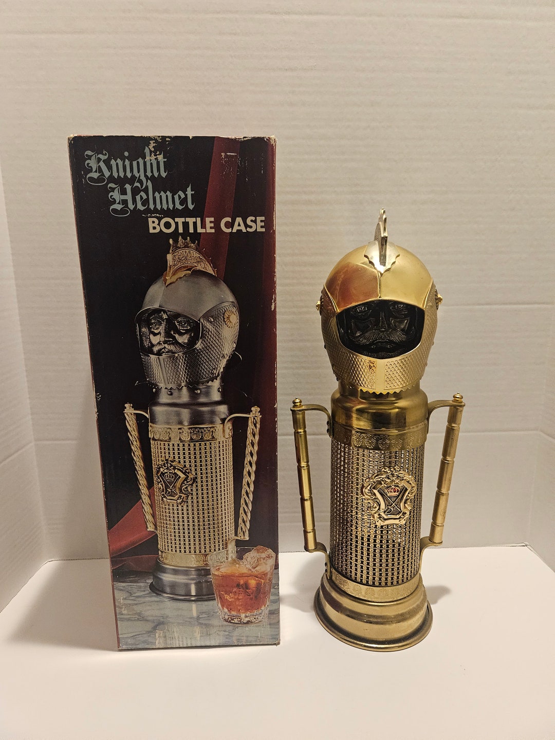 Antique Musical Bottle Holder Original Box New Old Stock Vintage ...