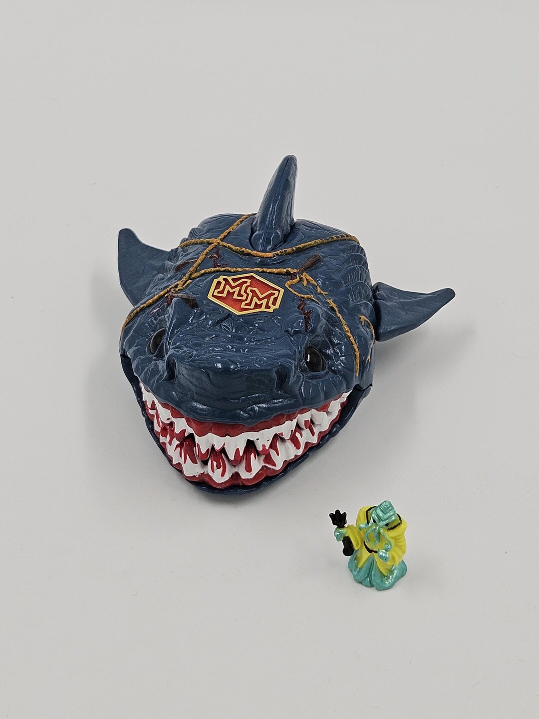 1993 Bluebird Mighty Max Man Eater Shark Playset Near Complete Missing ...