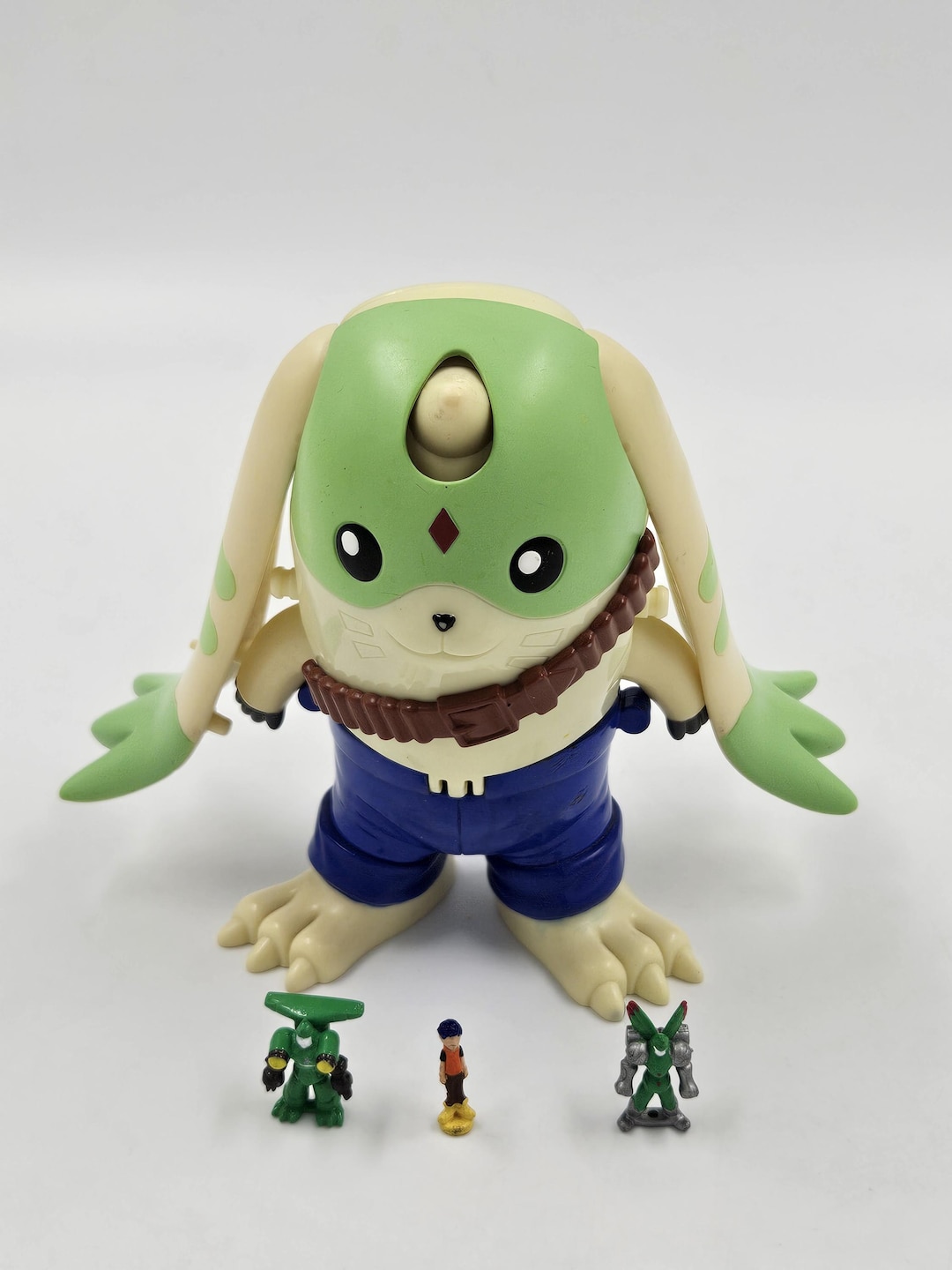 Bandai Digimon Terriermon Transformer Figure Transforming Gargomon ...