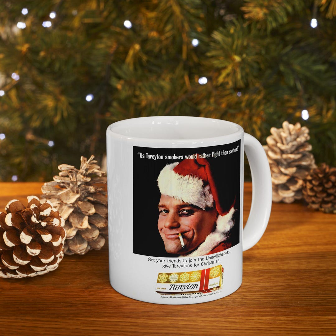 Funny Tareyton Smoker Ceramic Mug, Coffee Lover Gift - Etsy
