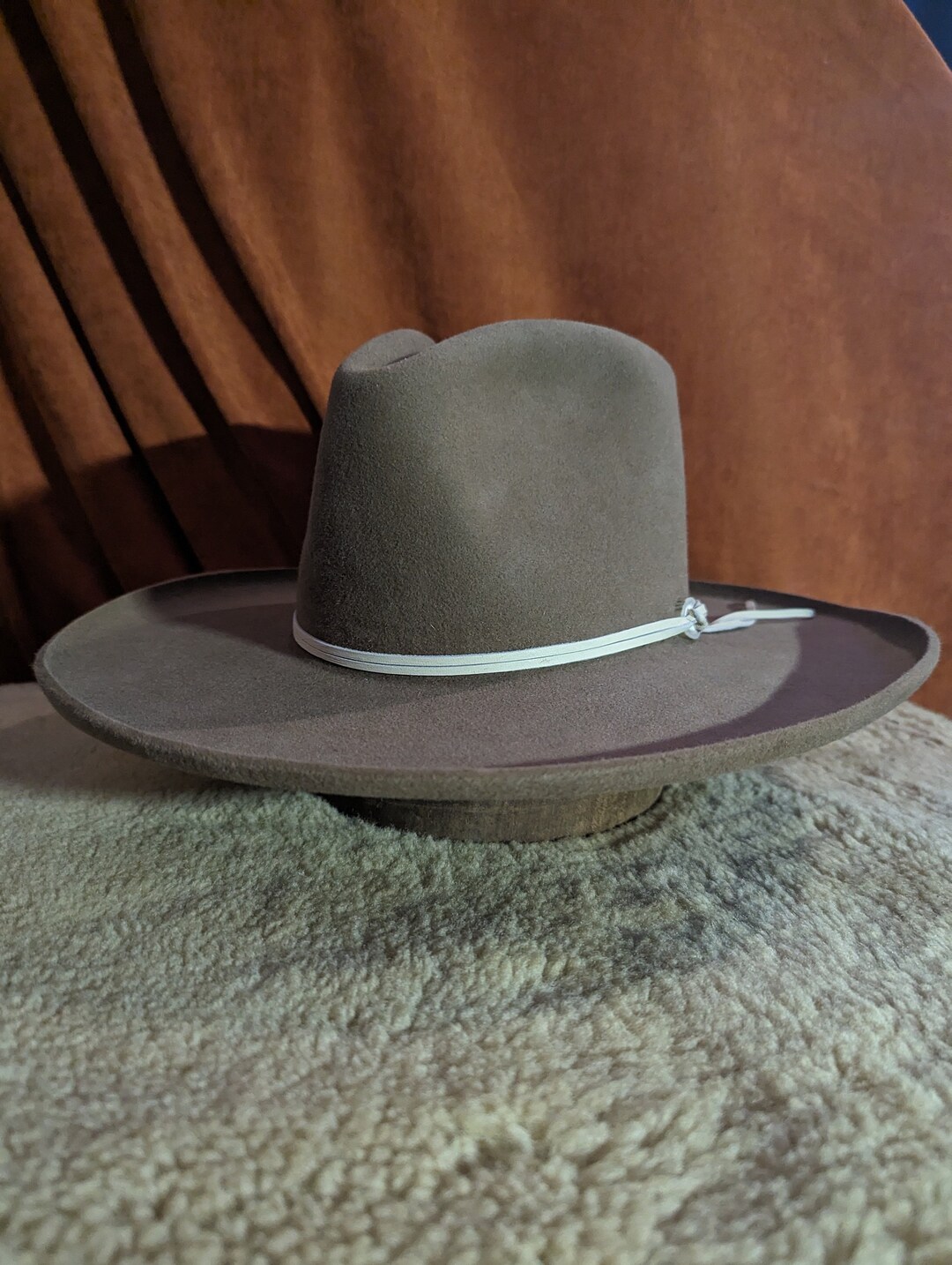 7 1/8 Tan Western Hat 100x Nutria Sustainable Fur Felt Cowboy Hat - Etsy