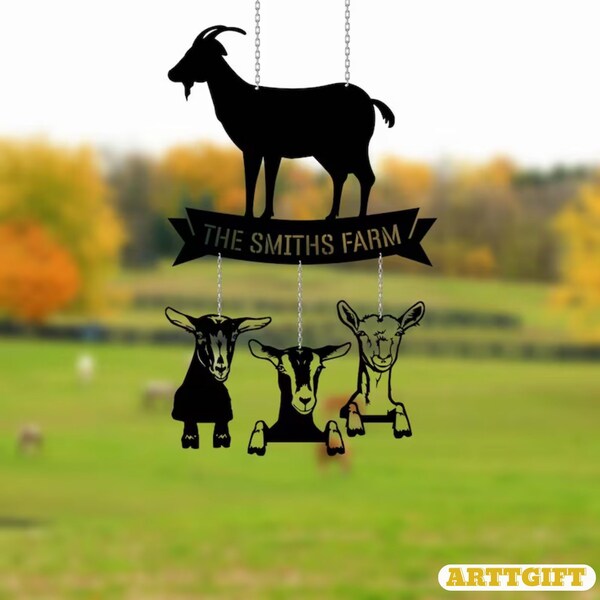Goat Wind Chime - Etsy