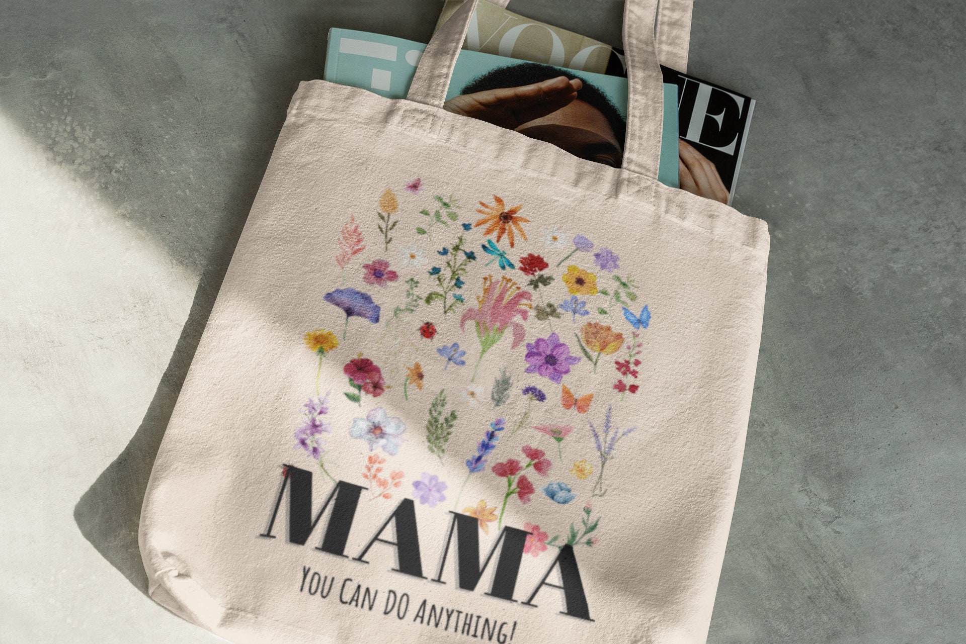 Mama Tote Bag, for Mom, Cute Gift for Mom, Mother's Day Gift, Cute Mom ...