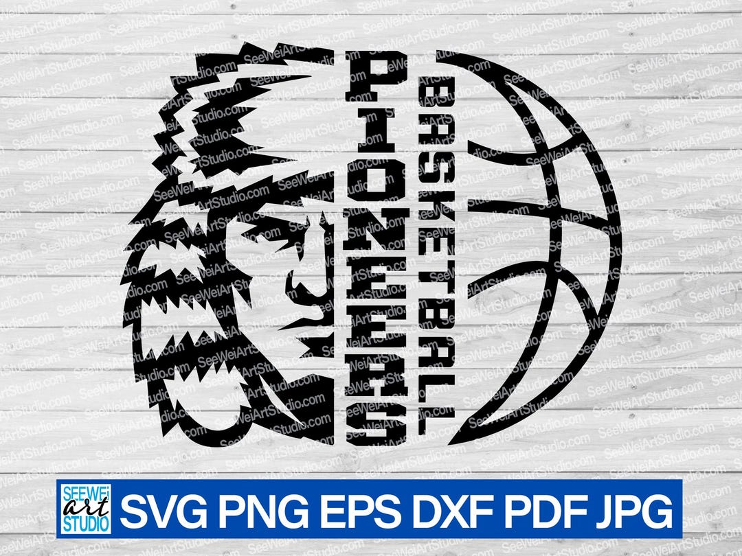 High School Pioneers Basketball Svg, Pioneers Mascot Svg Cut Files ...