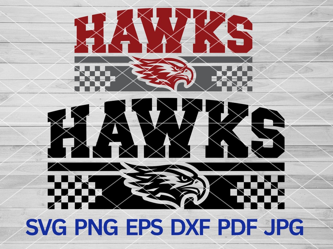 Hawk SVG, Hawks Svg, Hawks Mascot Svg, High School Hawks Football ...