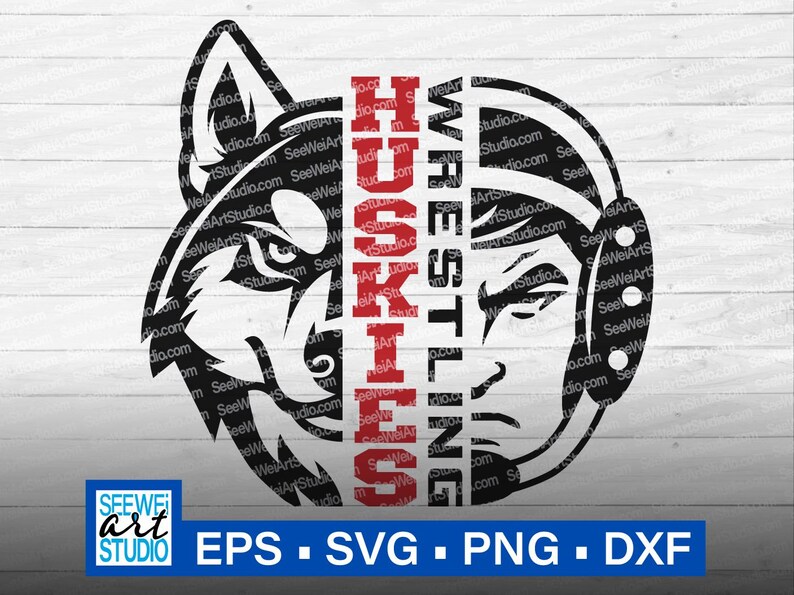 High School Huskies Wrestling Svg, Husky Svg, Huskies Svg, Huskies ...