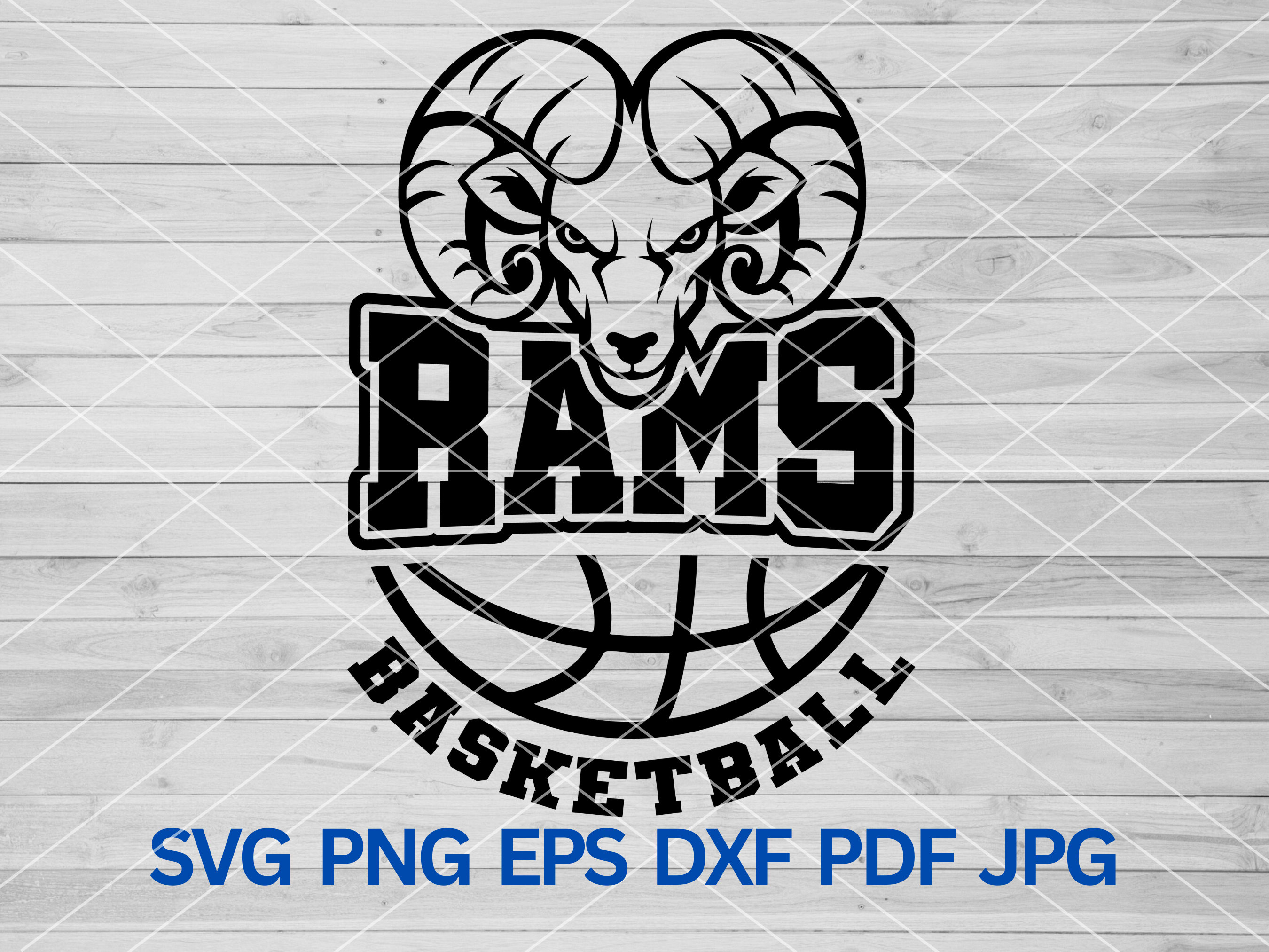 High School Rams Basketball Svg, Ram Svg, Rams Svg, Rams Svg Cut Files ...