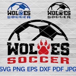 High School Wolves Soccer Svg, Wolf Pride Svg, Wolf Svg, Wolves Svg ...