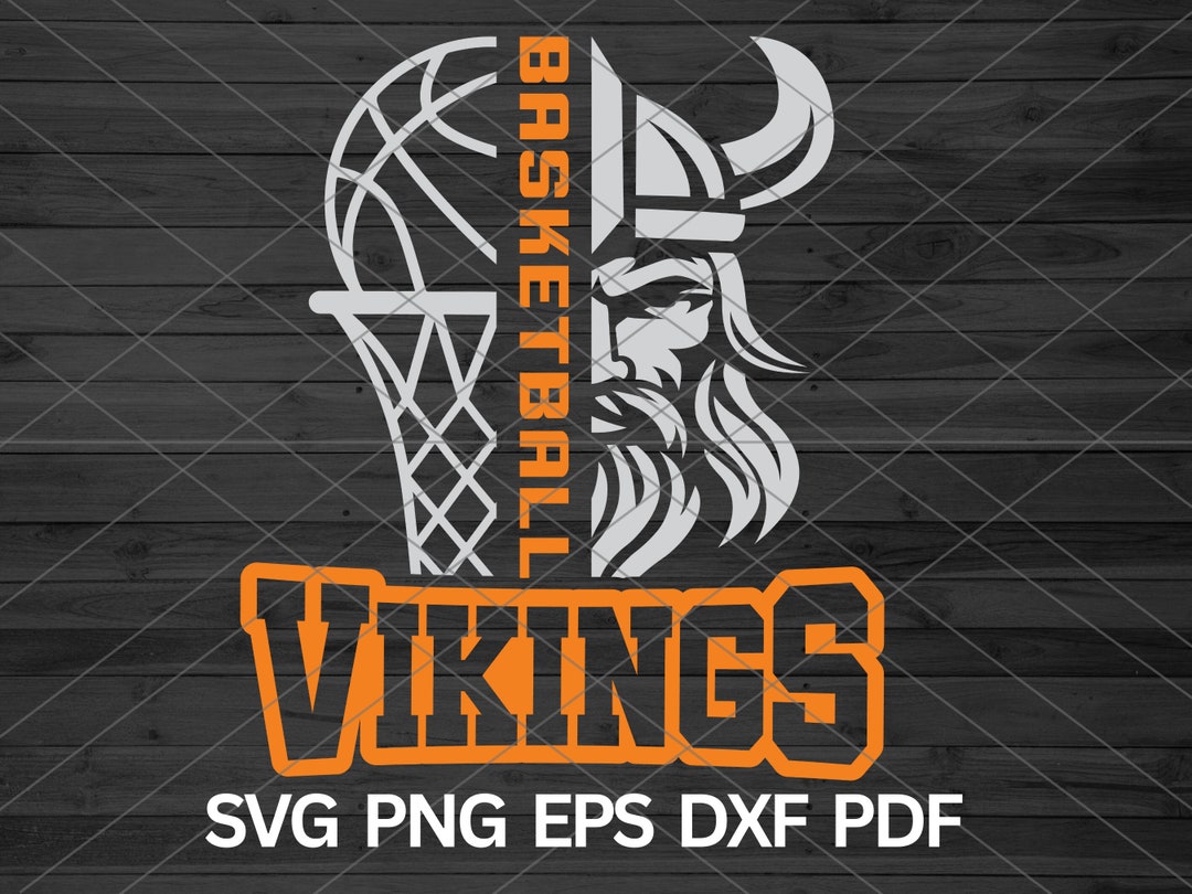 High School Vikings Basketball Svg, Viking Svg, Vikings Svg Cut Files ...