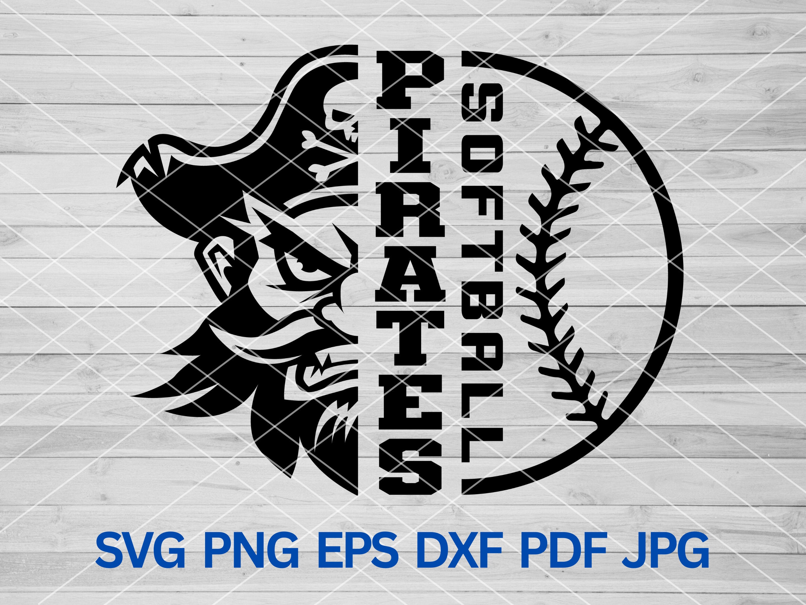 High School Pirates Softball Svg, Pirates Svg, Pirates Mascot Svg ...
